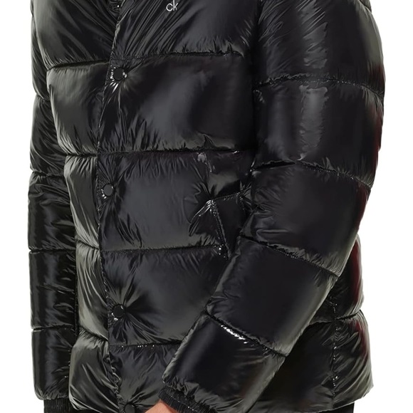 Calvin Klein | Jackets & Coats | Black This Puffer Jacket Is Designed ...